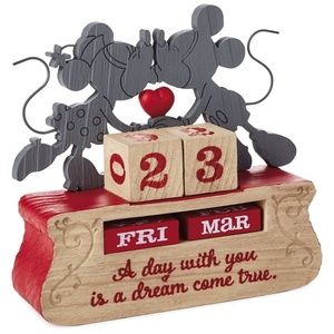 Disney | Office | Mickey And Minnie Dream Come True Calendar | Poshmark